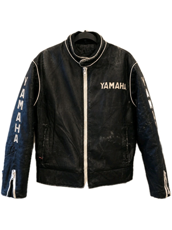 Yamaha | Jackets & Coats | Vtg Yamaha Racing Faux Leather Motorcycle ...